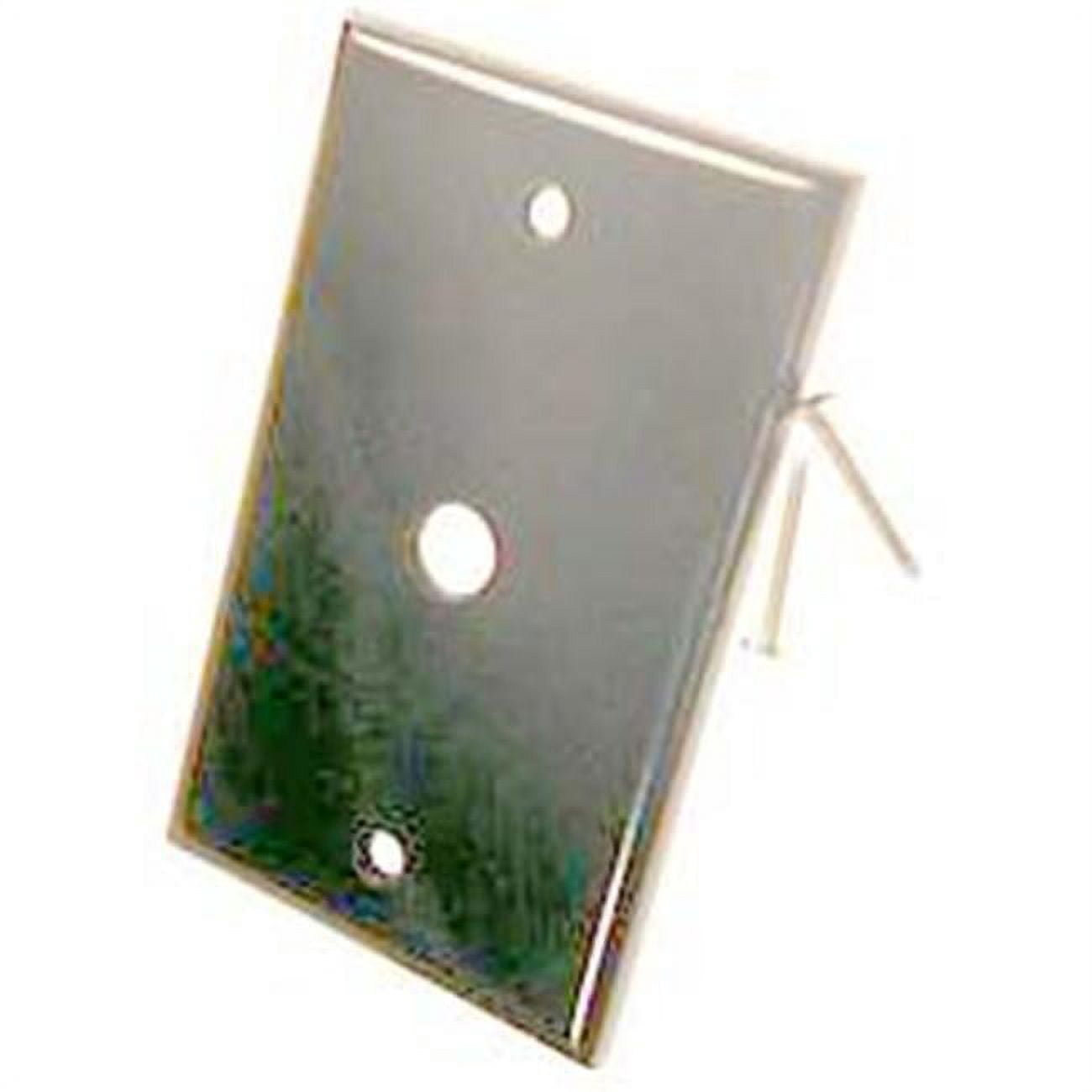 Leviton 85013 Telephone/Cable Wallplate, 4-1/2 in L, 2-3/4 in W, 1 ...