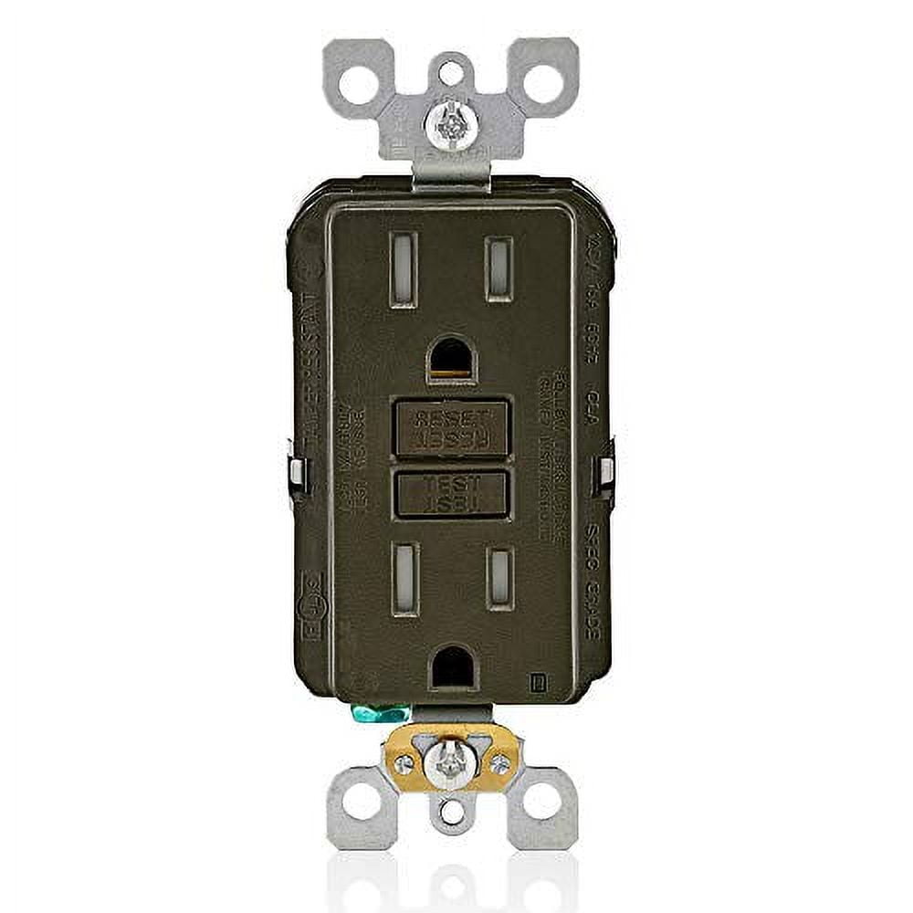 Leviton AGTR1 SmartlockPro Dual Function AFCI/GFCI Receptacle ...