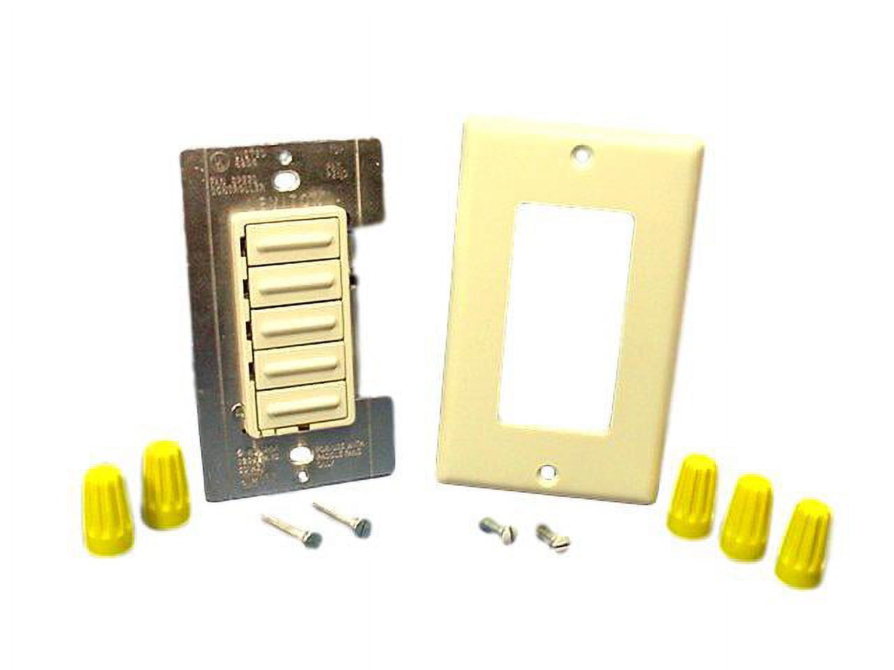 Leviton Almond Ceiling Fan Stepped Speed Control 5A 17727-W - Walmart.com