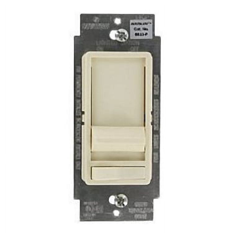 Leviton 6633-PA SureSlide Decora Full Range Slide Dimmer, 3-way ...