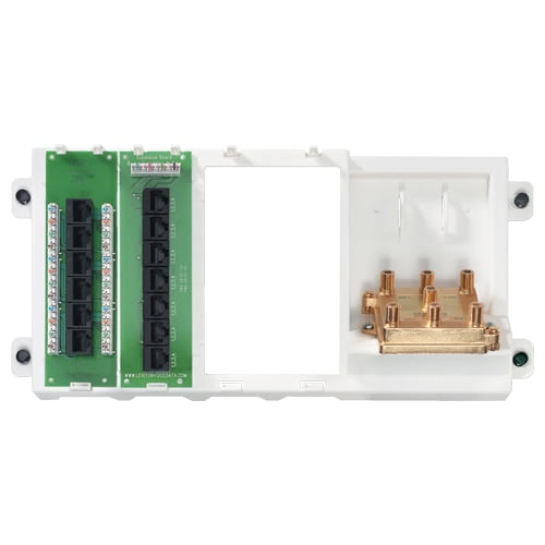 Leviton Basic Home Networking Plus Panel (47606-BNP) - Walmart.com