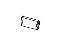 Leviton QuickPort MOS - Modular insert (blank) - white - Walmart.com