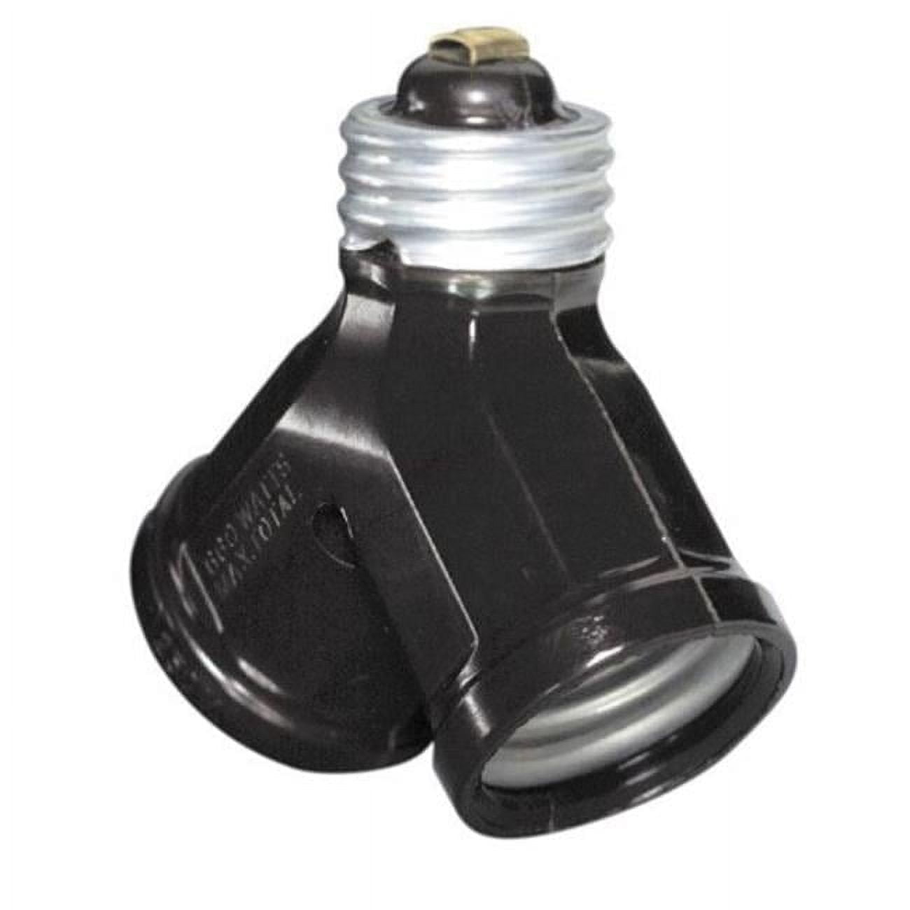 Leviton C20-00128-000 Twin Light Socket, 15 Amp, 660 Watts - Walmart.com