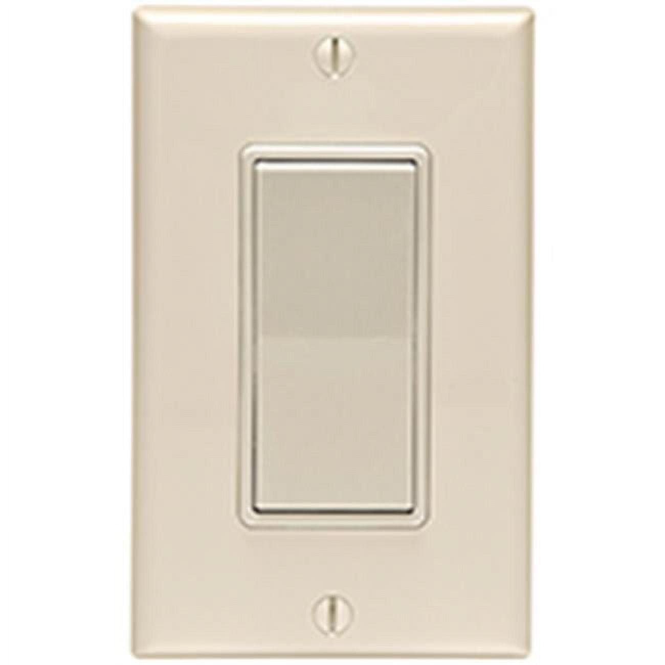 Leviton C26-05671-02T Single Pole Rocker Switch, 15 Amp/120V/277V ...