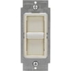 Leviton 66DF-T Dimmer Slide Switch Decora SureSlide Light Almond Fan ...