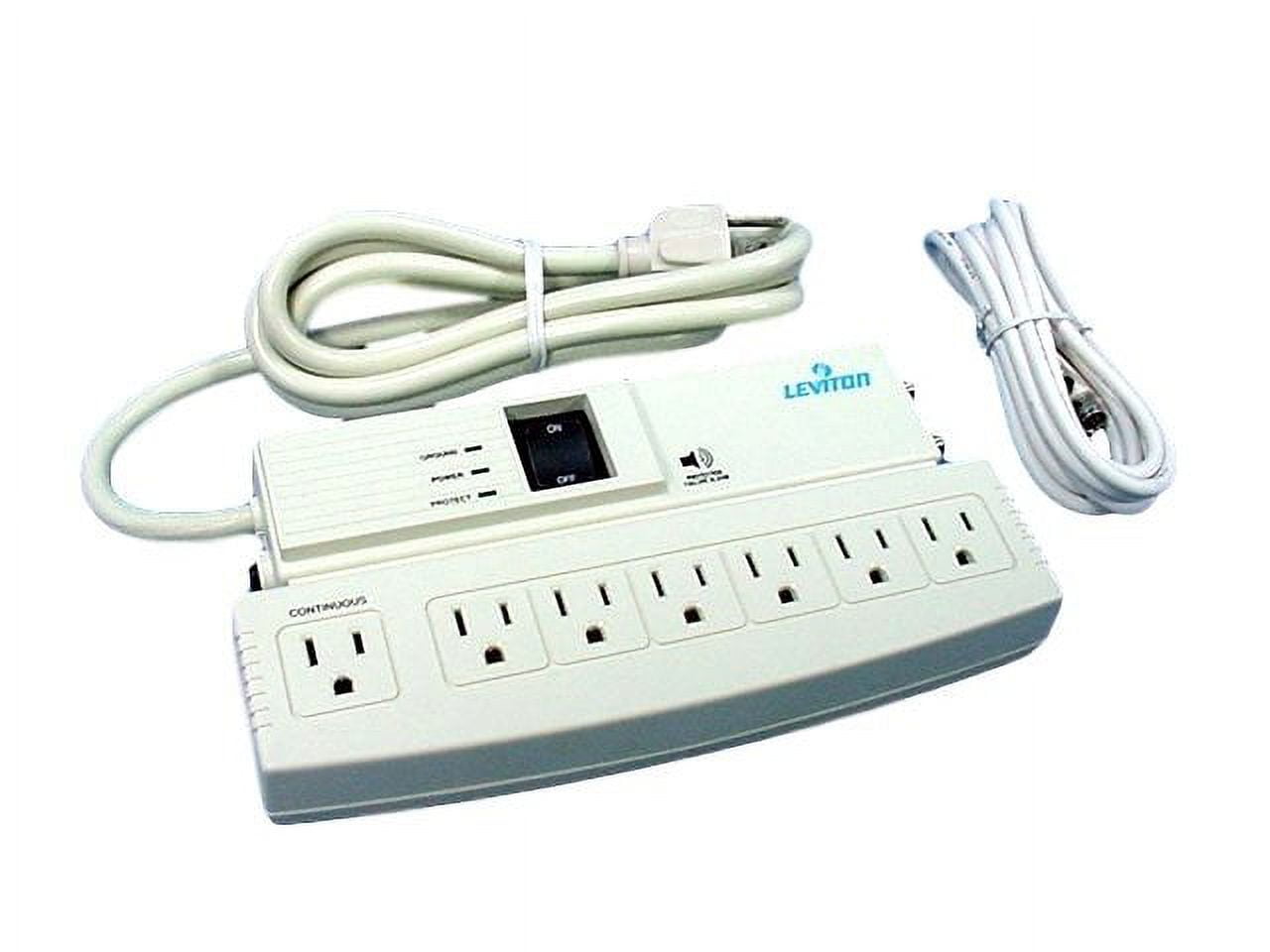 Leviton COMMERCIAL Surge Protector Power Strip CABLE - Walmart.com