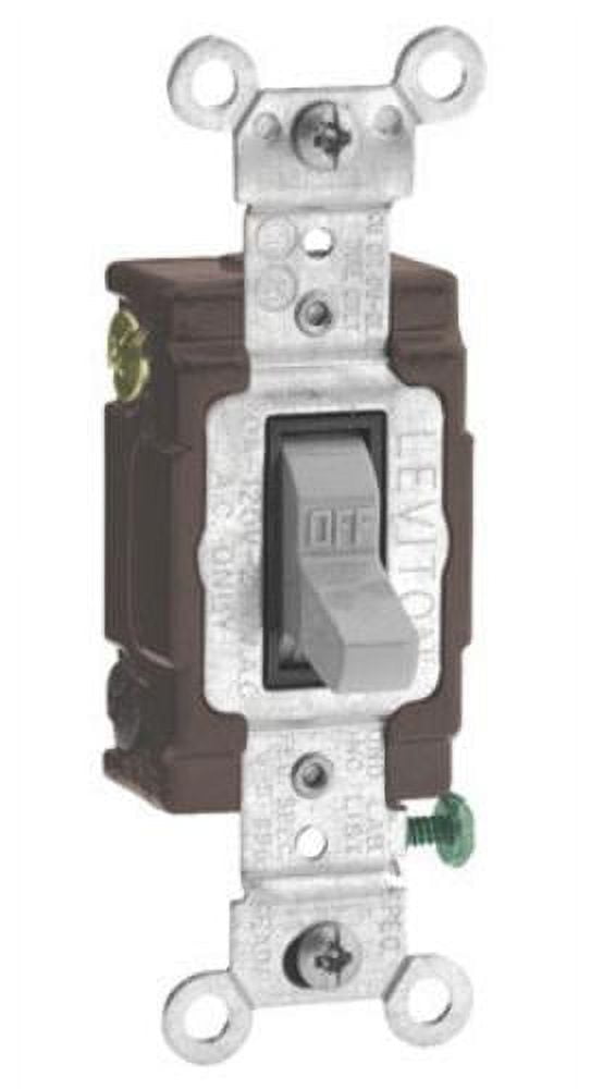 Leviton CS220-02S Commercial Double Pole Toggle Switch, 20Amp - Walmart.com