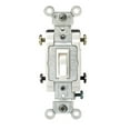 Leviton Commercial 15 amps Toggle AC Quiet Switch White 1 pk - Walmart.com