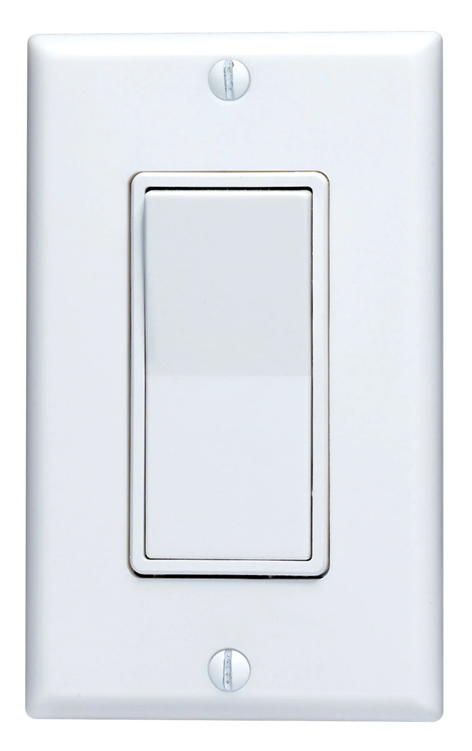 Leviton Decora 15 Amp Single Pole Rocker AC Quiet Light Switch, White ...