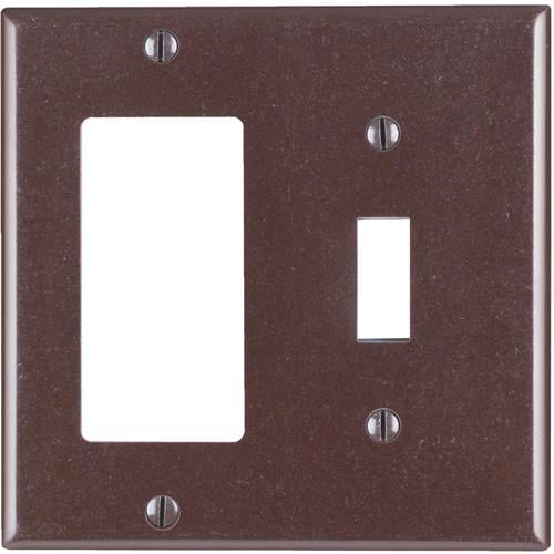 Leviton Decora Combination Wall Plate IV COMBO, Each - Walmart.com