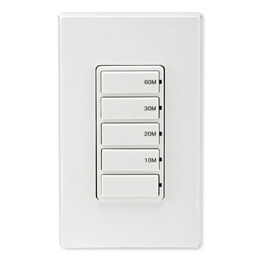 Leviton 001-LTB12-1LZ 20A 120V White/Ivory/Light Almond Decora Preset ...