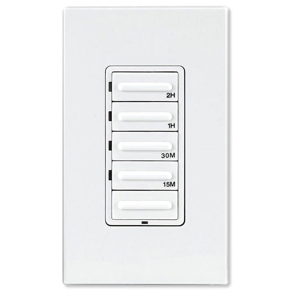Leviton Decora Preset Countdown Timer Wall Switch, 2 Hr (LTB02-1LZ ...