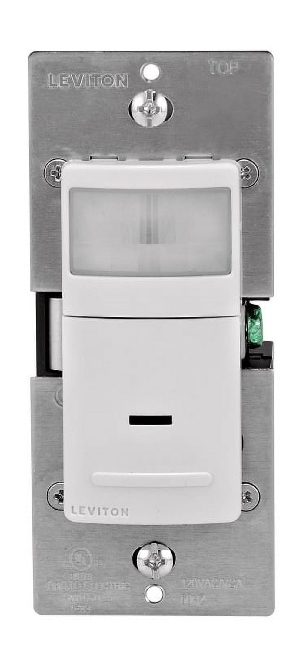 Leviton DOS05-1LW Switch Decora Single Pole or 3-way Motion Sensor ...