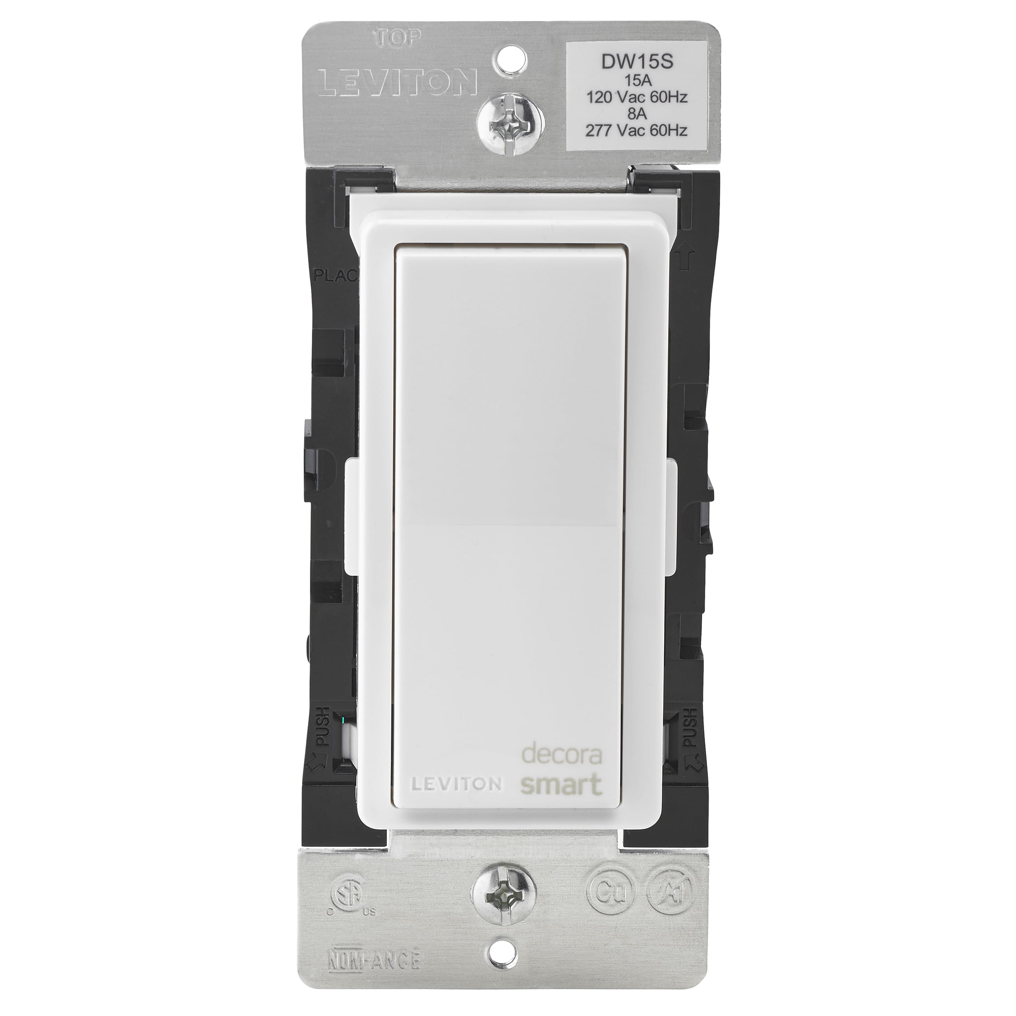Leviton R01-DW15S-1RZ 15A 120V White/Almond Decora Smart Wifi Switch ...