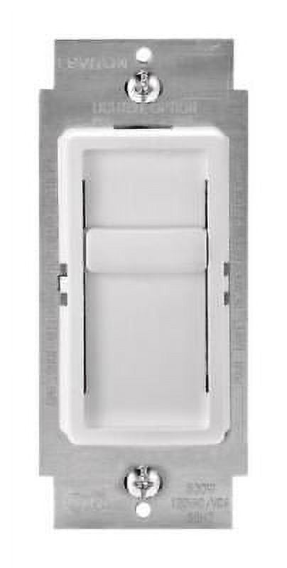 Leviton Decora SureSlide White 600 W Slide Dimmer Switch 1 pk - Walmart.com