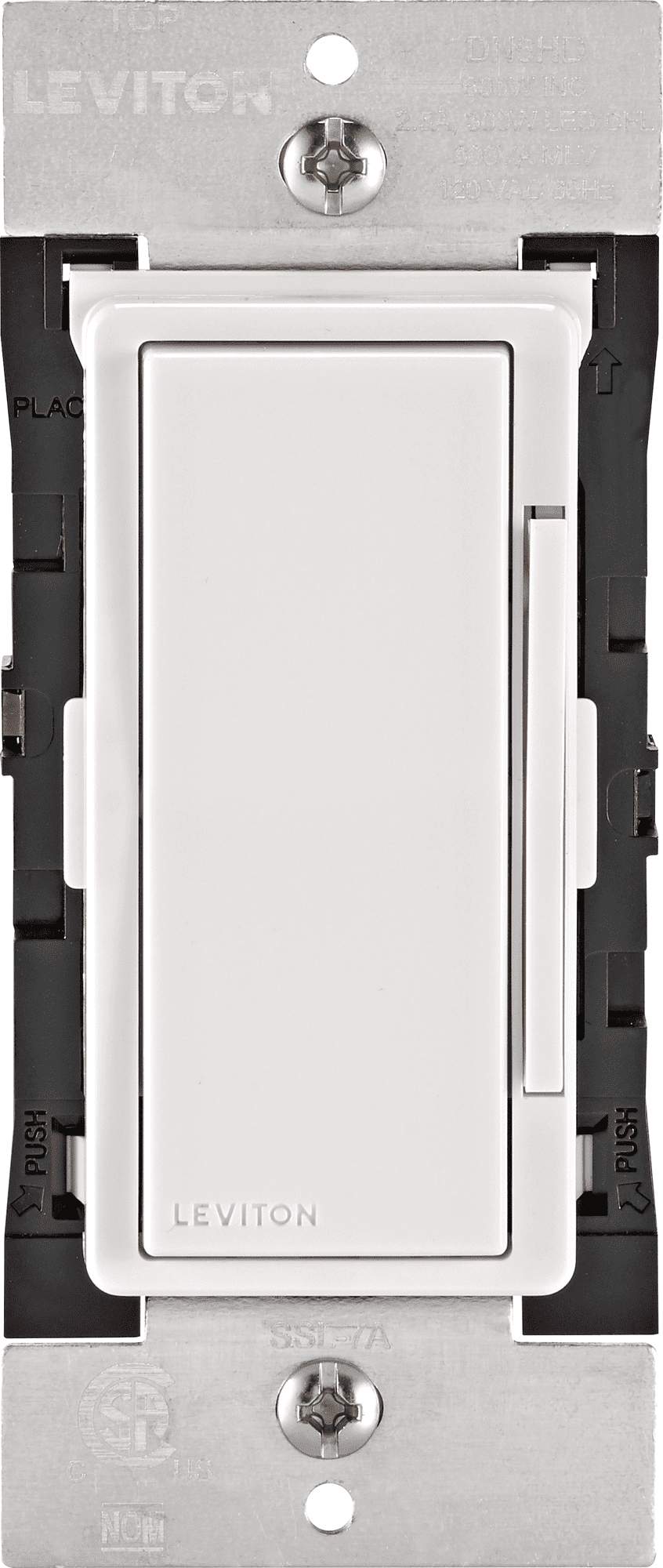1-pack Leviton Decora Smart Dimmer Switch - WiFi Enabled - 1 Pack ...