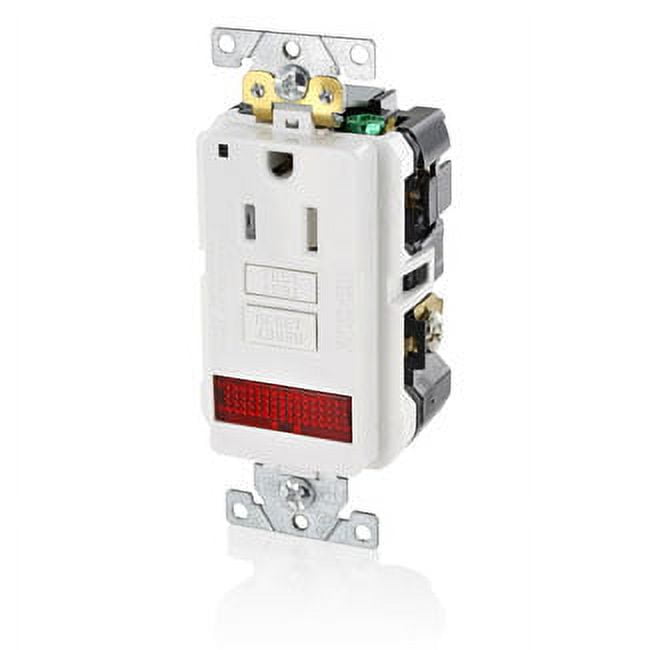 Leviton GFPL1-PLG 15A TR PILOT GFI COMBO - Walmart Business Supplies