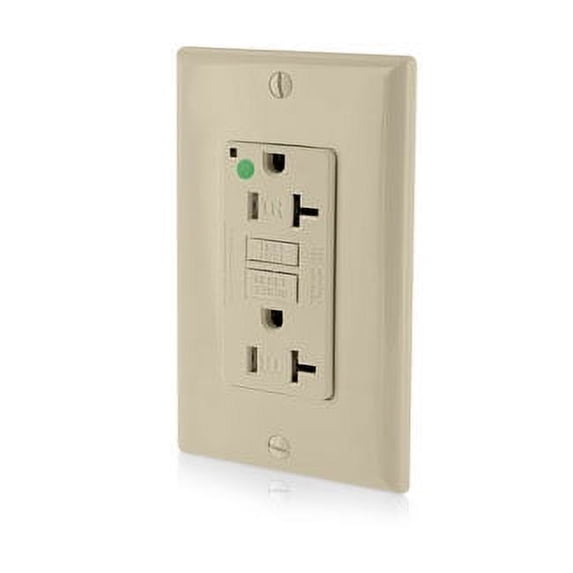 Leviton GFTR2-HGI 20A SLIMLINE TR HG GFCI - Walmart.com