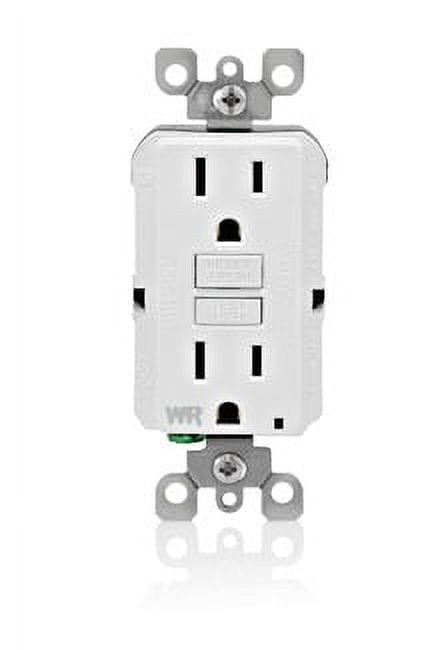 Leviton GFWR1-E Self-Test SmartlockPro Slim GFCI Weather-Resistant ...