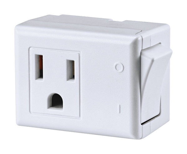 1 Pc, Leviton Grounded 1 Outlets Switch Tap Adapter 1 Pk - Walmart ...