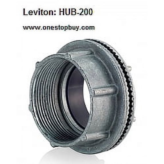 Leviton HUB-200 2-Inch Watertight Conduit Hub - Walmart.com