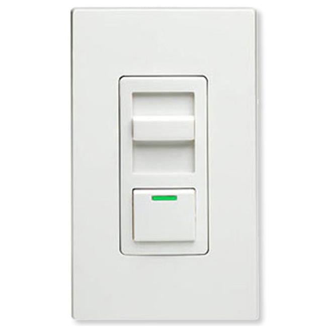 Leviton IllumaTech Magnetic Low Voltage Slide Dimmer- White - Walmart.com