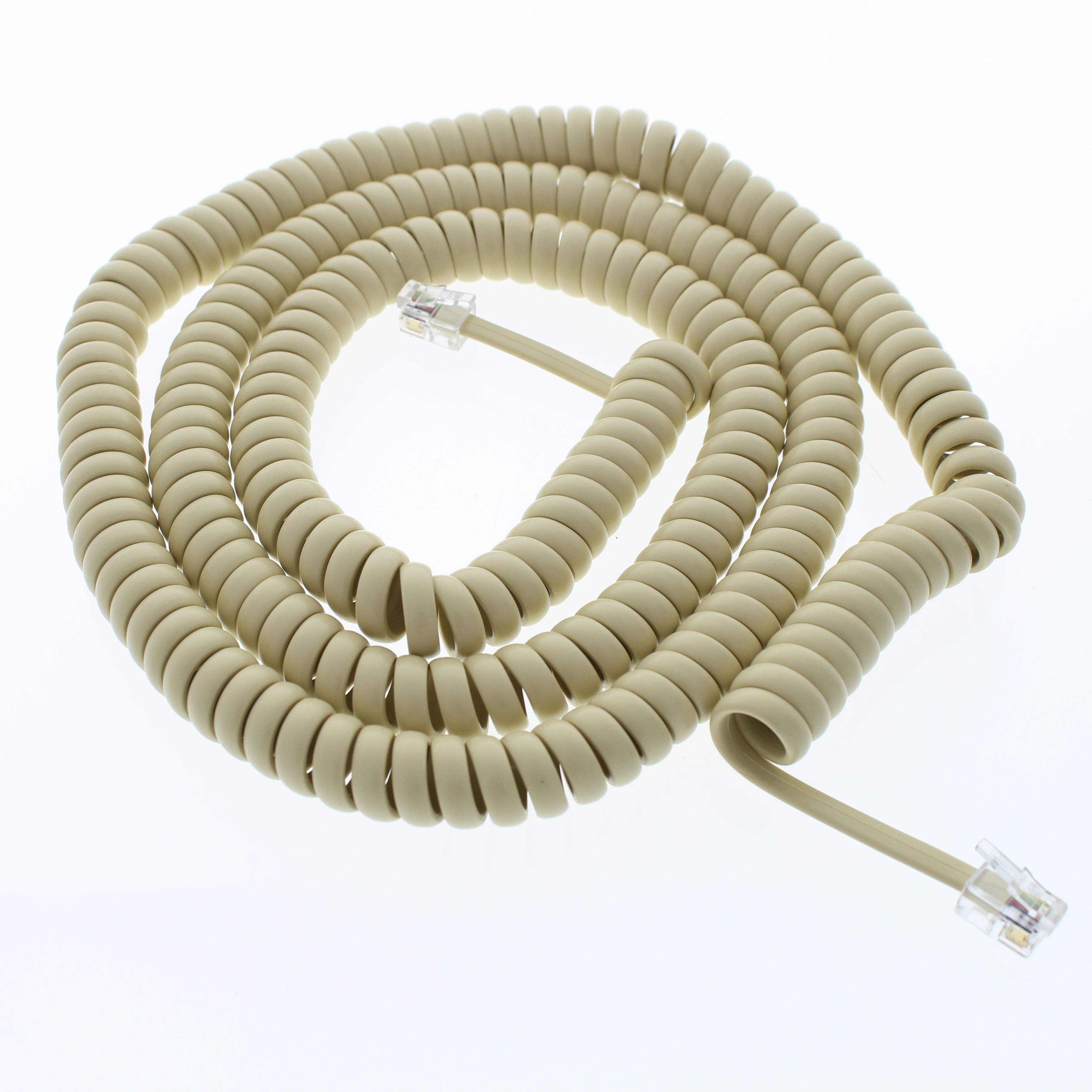 Leviton Ivory 25ft Telephone Cord Handset 42407-25I - Walmart Business ...