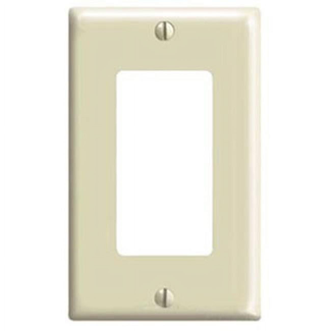 Leviton LEV80401-I Decora Wallplate - Ivory - Walmart.com