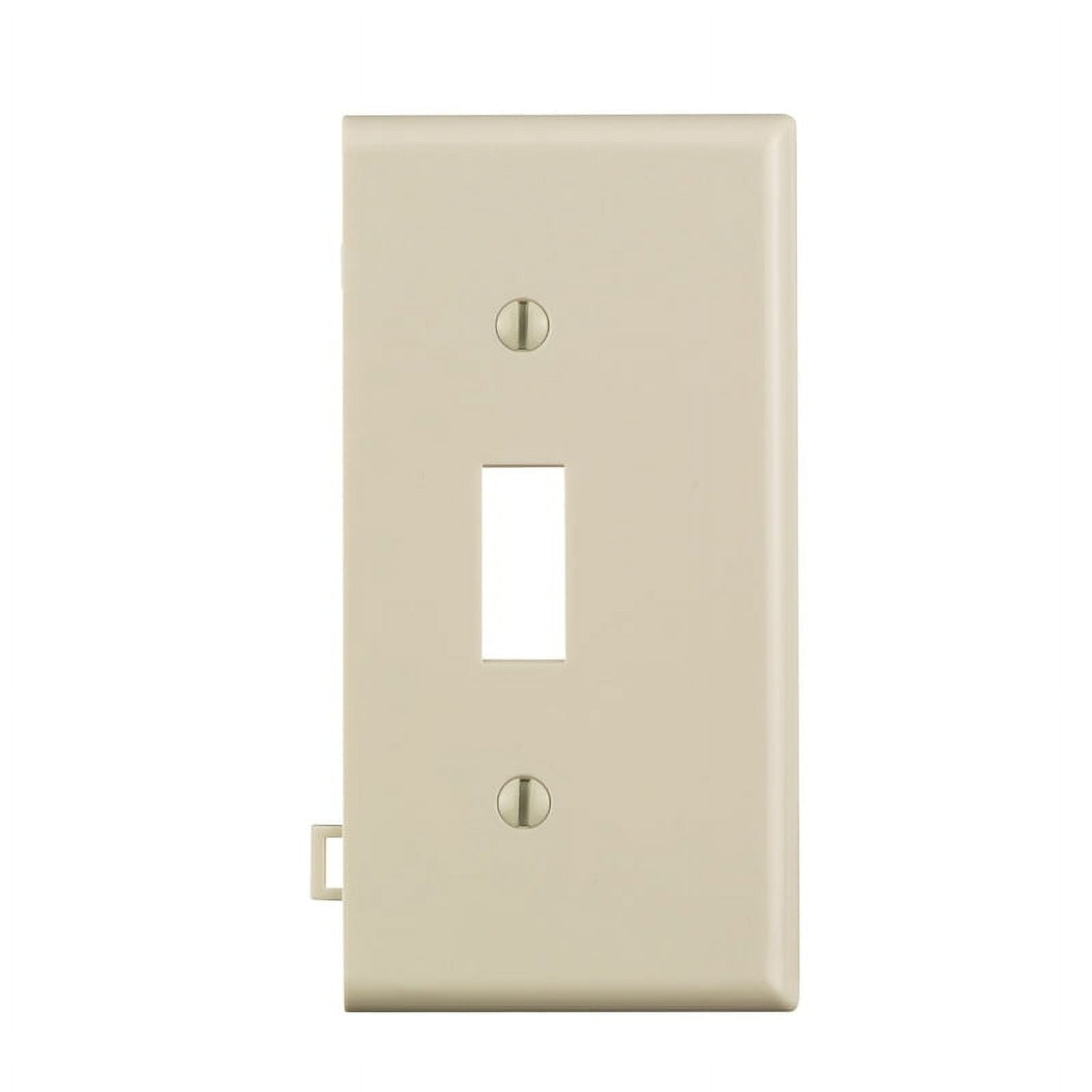 Leviton 908-Pse1-T 1 Gang Light Almond Toggle End Panel Sectional ...