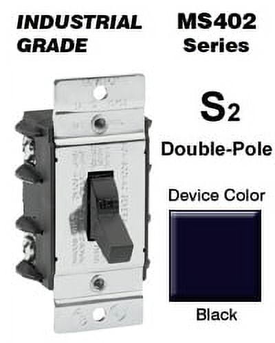 40 Amp 600 Volt Industrial Grade Double Pole Single Phase AC Manual ...