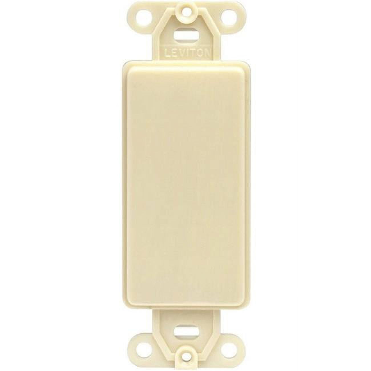 Leviton Manufacturing 871996 Electrical Wall Plate, Decora Blank Insert ...