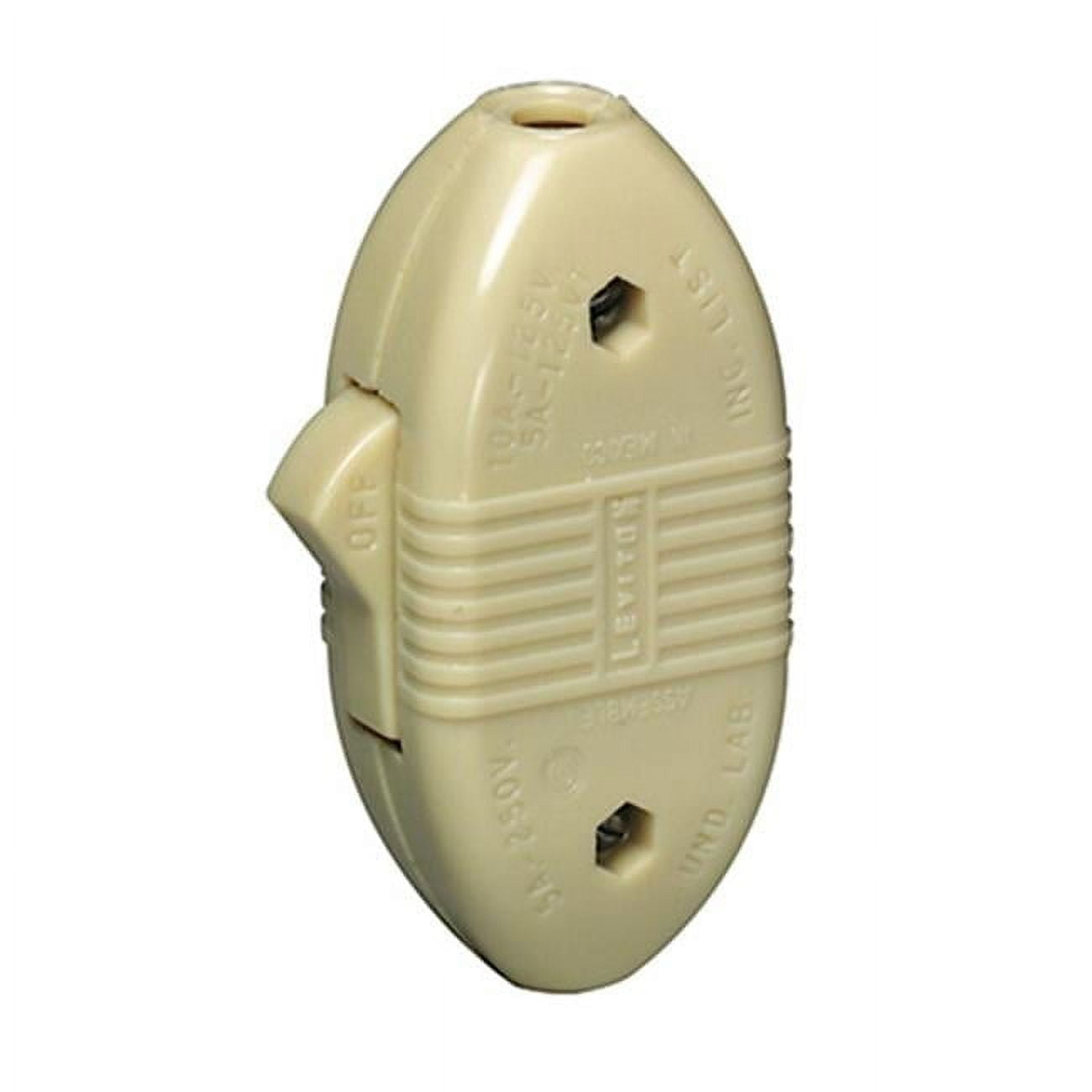 Leviton Mfg Ivory Heavy Duty Inline Cord Switches - Walmart.com
