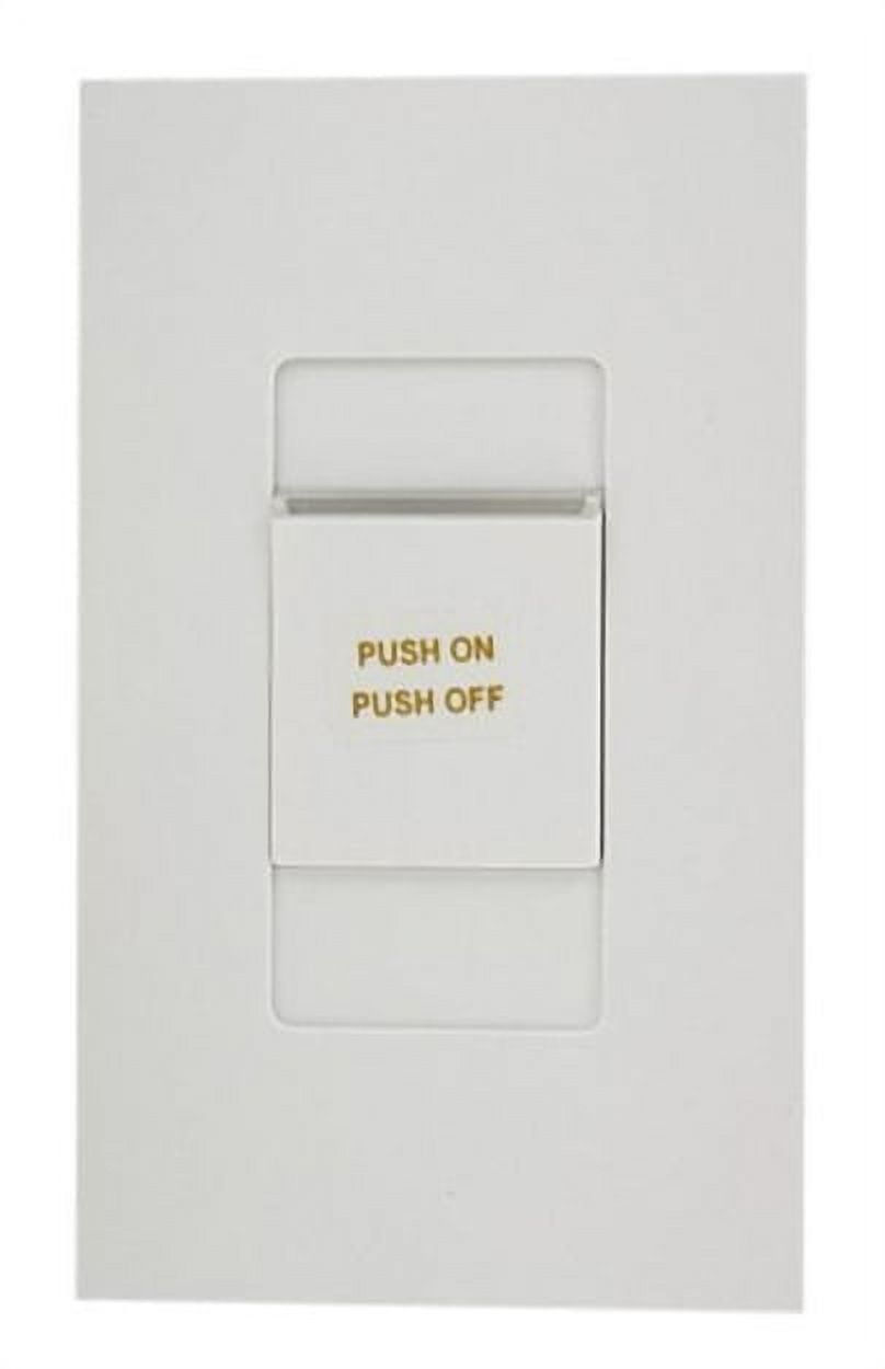 Leviton Monet White Low Voltage Light Dimmer Switch Single Pole/3-Way ...
