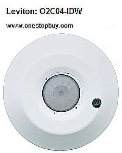 Leviton ODC Series 450 Sq. Ft. Passive Infrared Ceiling-Mount Line ...
