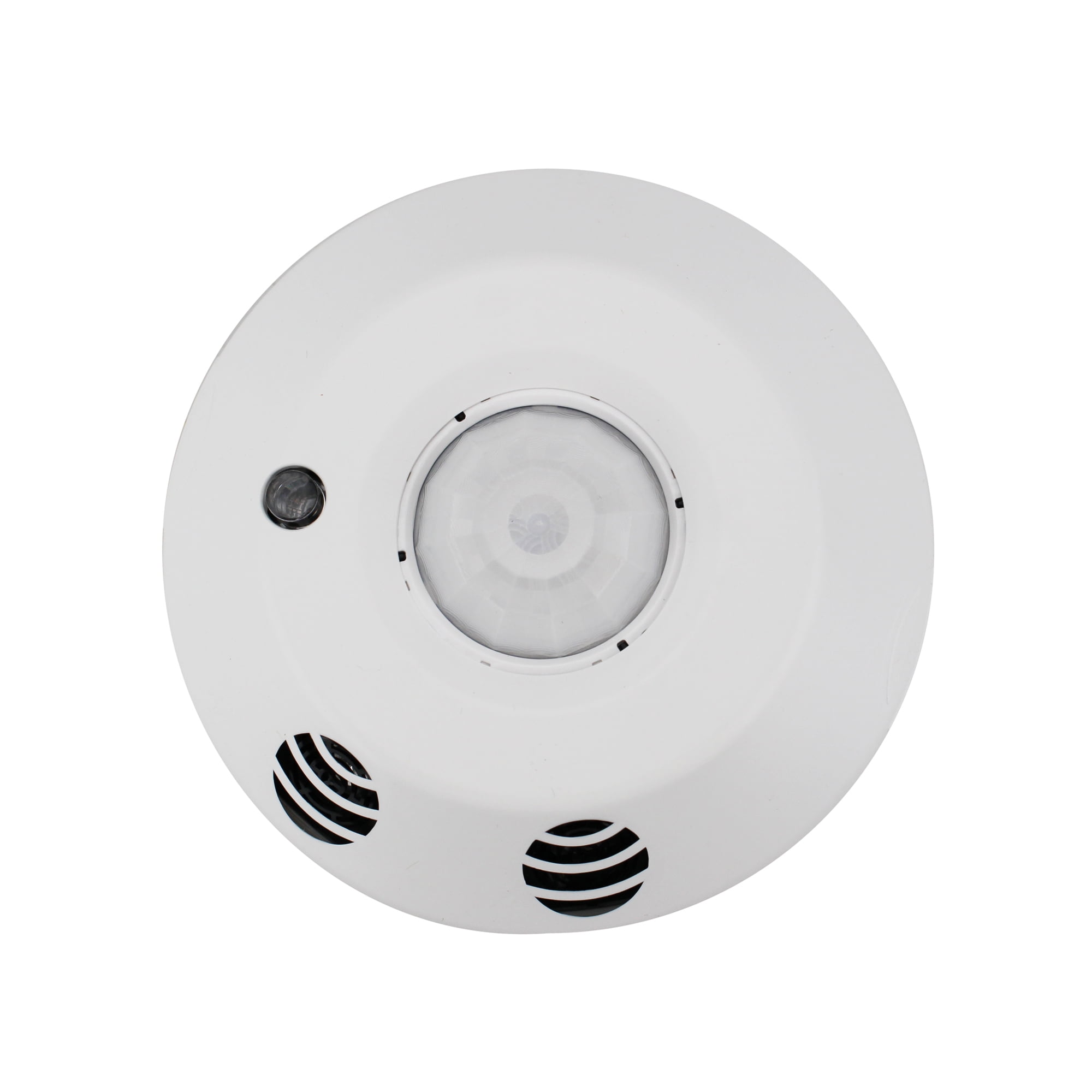 Leviton ODC05-MDW ODC Series 500 Sq. Ft. Multi-Technology Ceiling-Mount Occupancy Sensor, 120 ...
