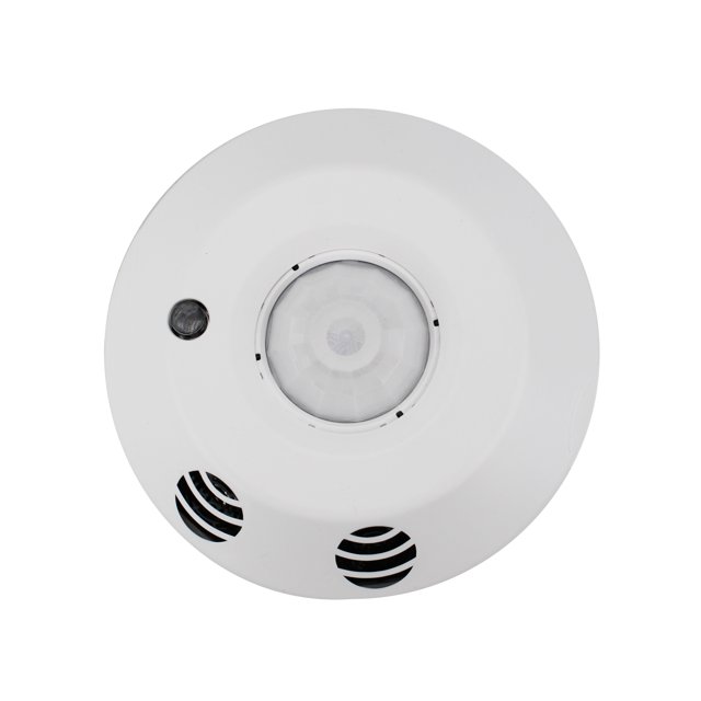 Leviton ODC05-MDW ODC Series 500 Sq. Ft. Multi-Technology Ceiling-Mount Occupancy Sensor, 120 ...