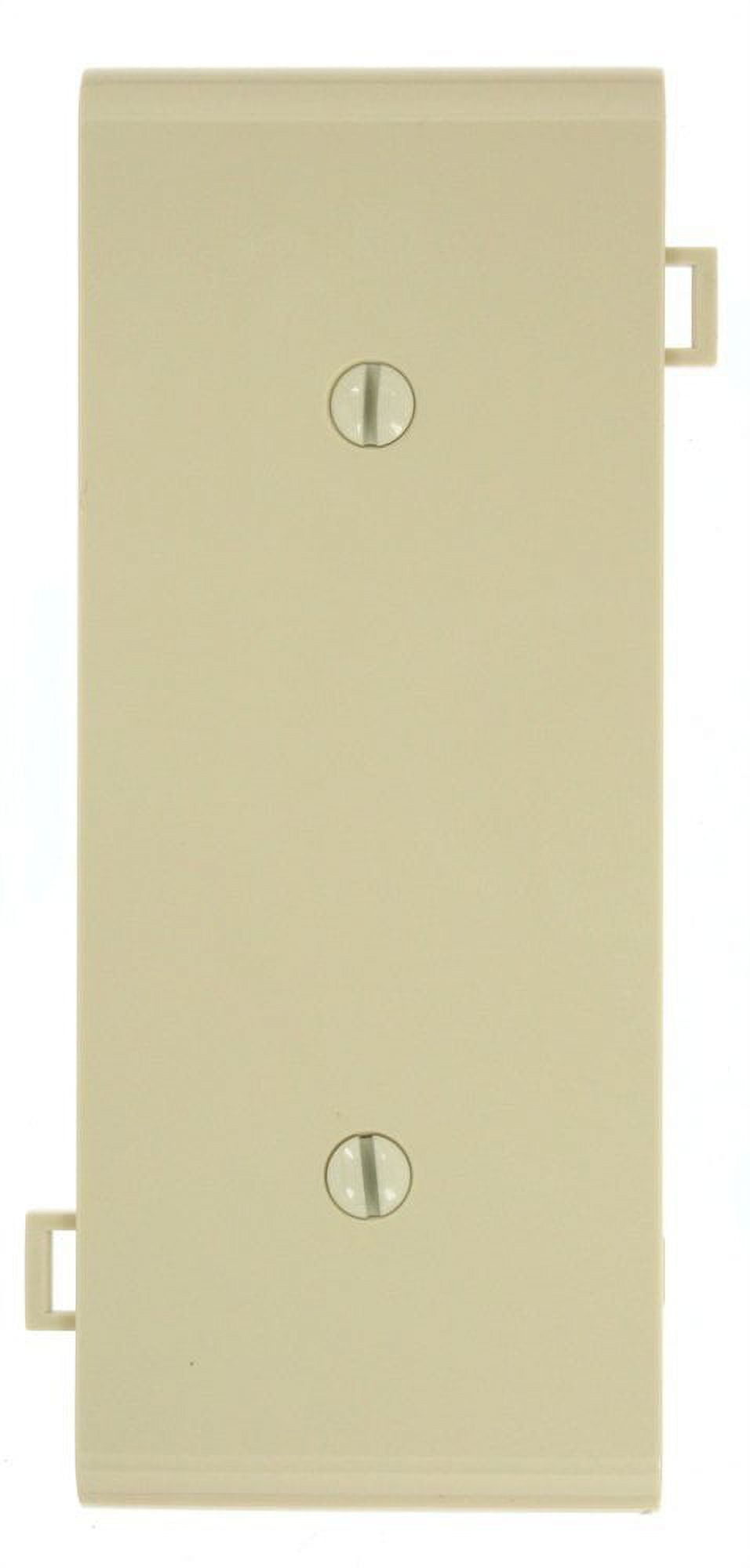 Leviton Blank Sectional Wall Plate PSC14-I Center Section - Unbreakable ...