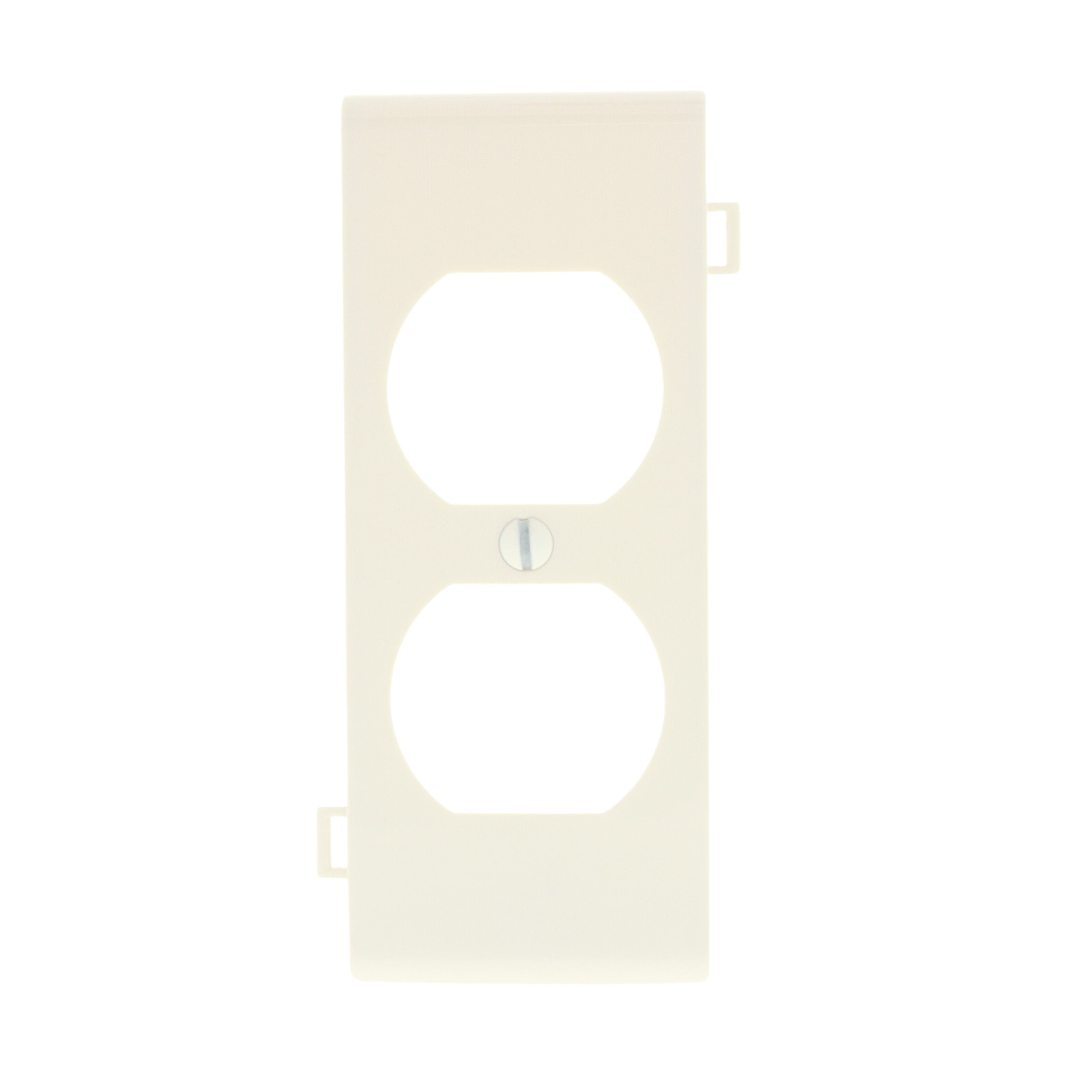 Leviton PSC8-T Light Almond Duplex Receptacle Sectional Center Wall ...