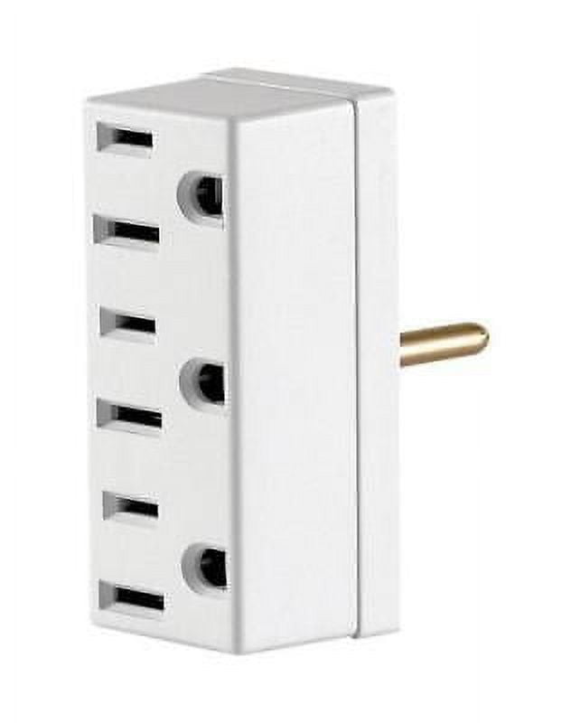 Leviton Polarized 3 outlets Adapter 1 pk (Pack of 10) - Walmart.com