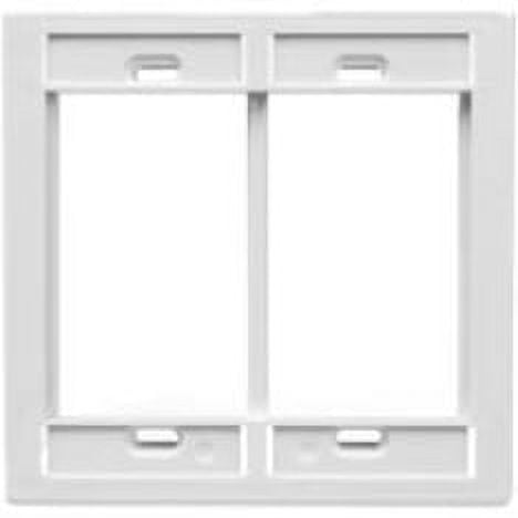 QuickPort 2 Gang MOS Faceplate - Walmart.com