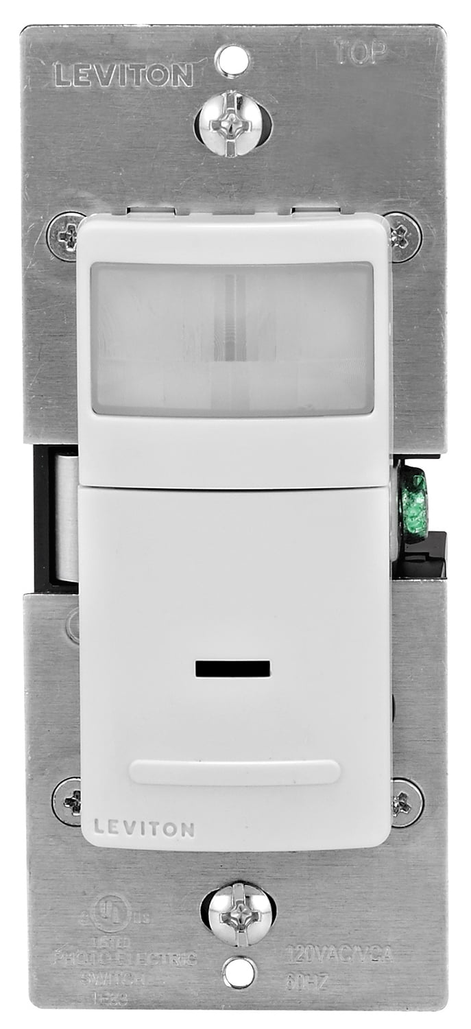 Leviton R02-IPV02-1LW Single Pole Universal Motion Sensor, 150 W, 120 V ...