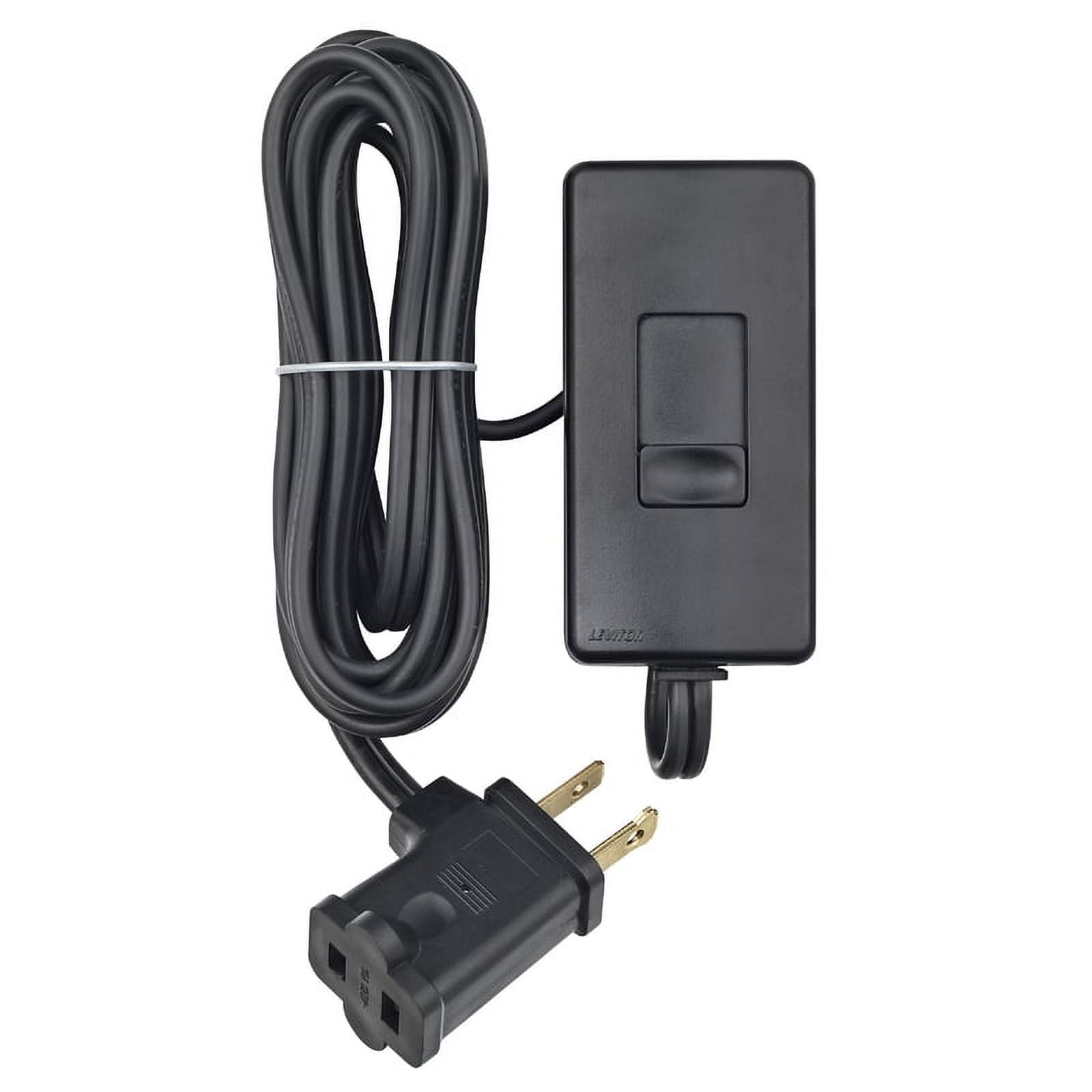 Leviton R15-TBL03-10E 120V Black Universal LED, CFL, Incandescent ...