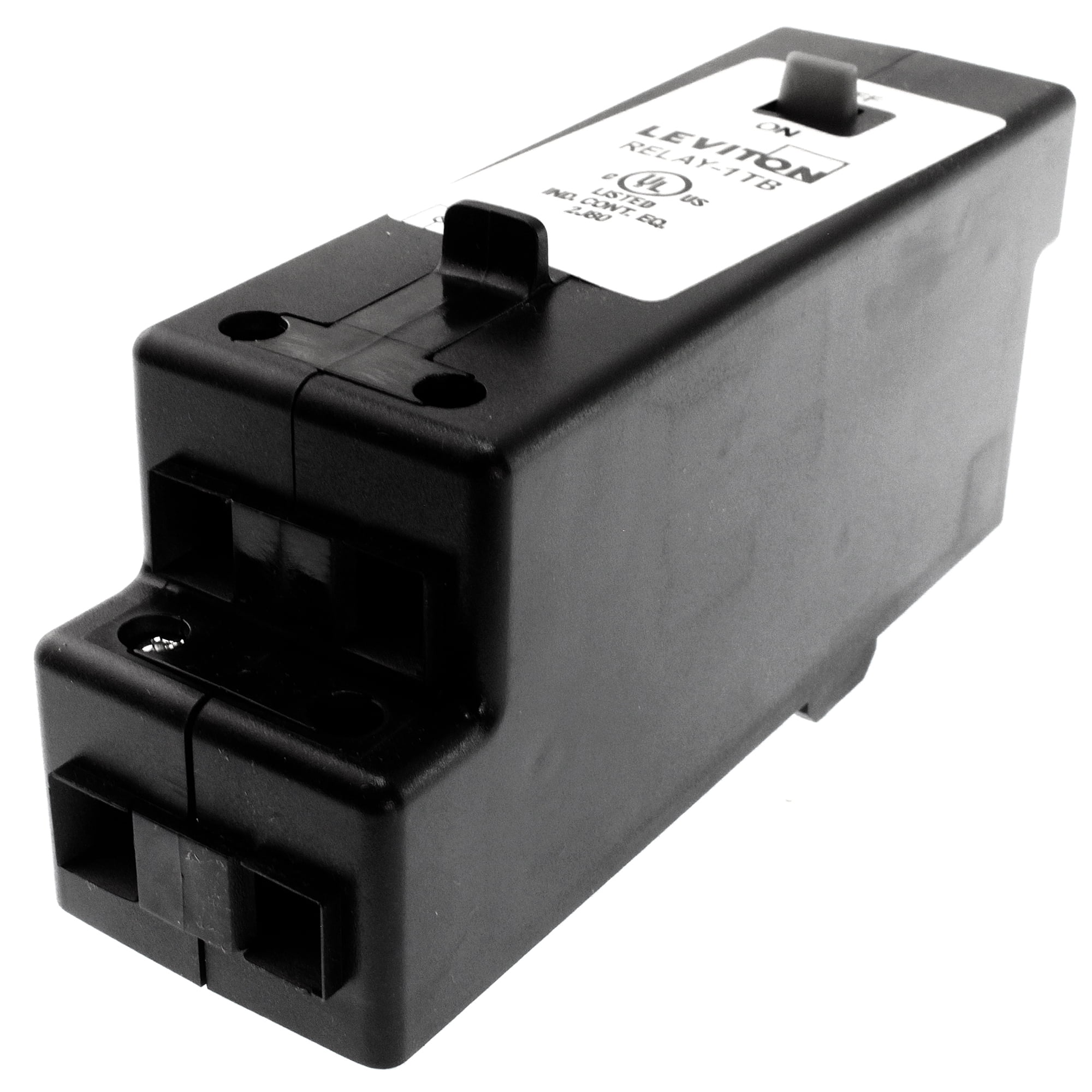 Leviton RELAY-1TB Greenmax 1-Pole Basic Lighting Control Relay Module ...