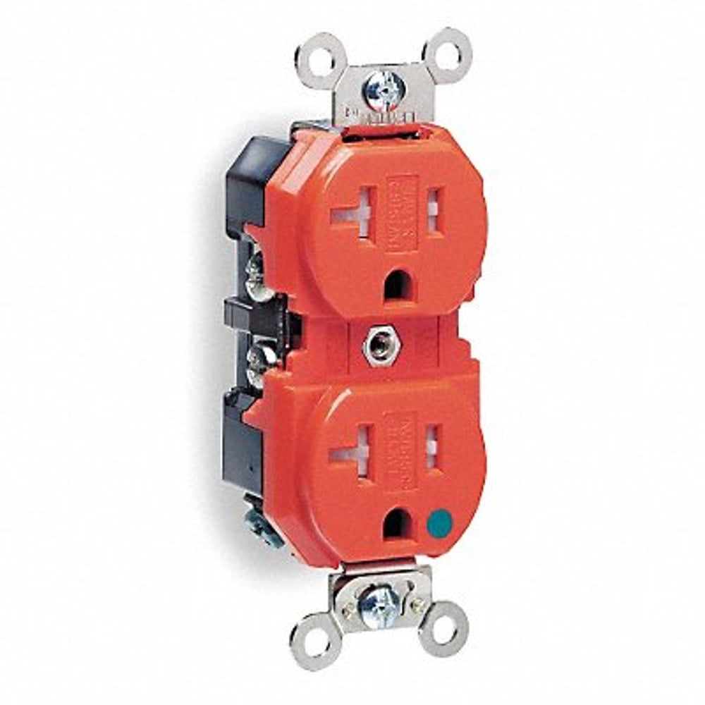 Leviton Receptacle 8300-SGR 8300-SGR ZO-G404836462 - Walmart.com