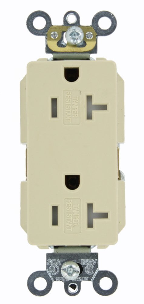 Leviton Receptacle TDR20-I - Walmart.com