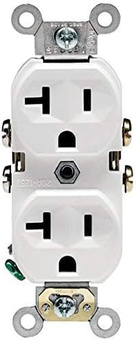 Leviton Receptacle White 20a - Walmart.com