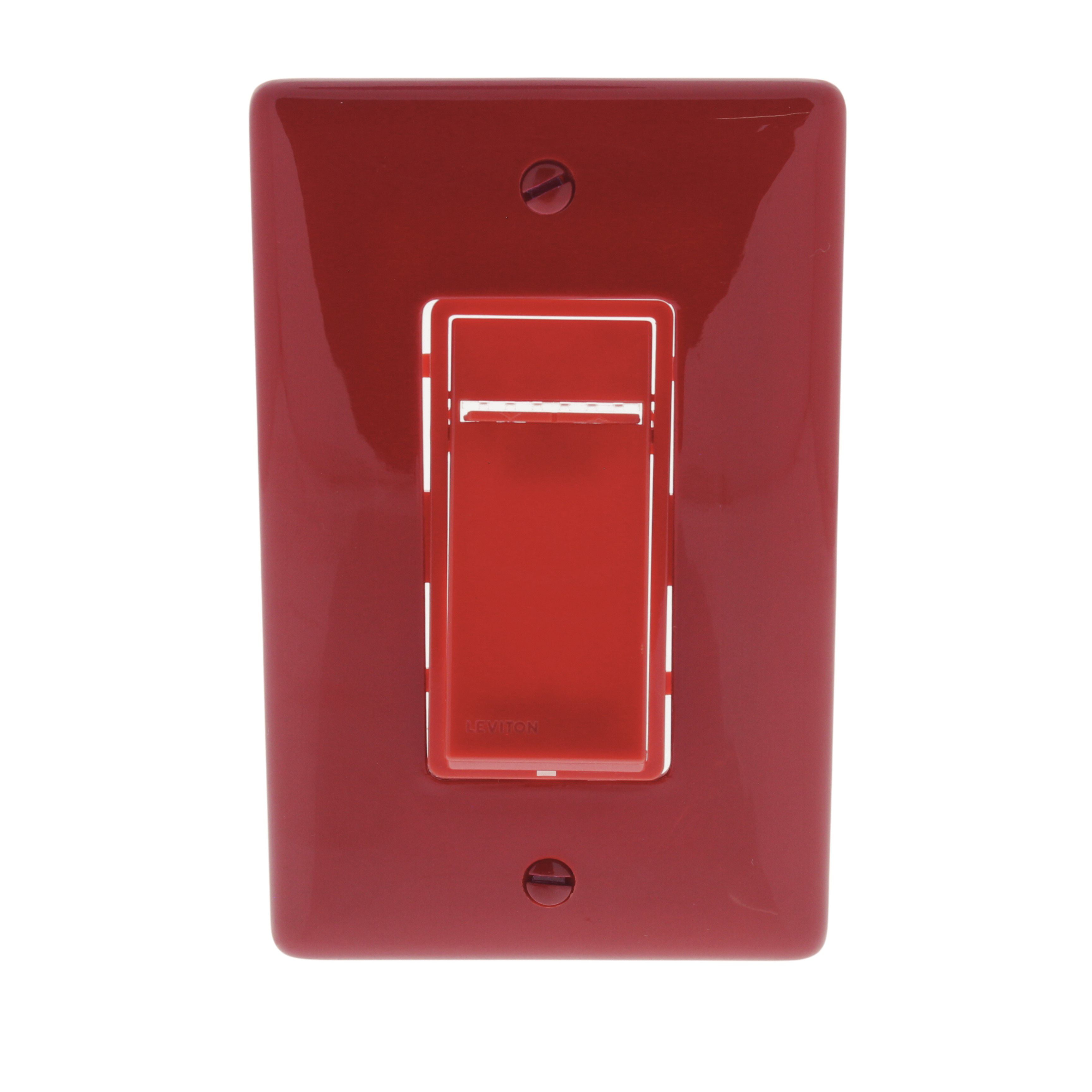 Leviton Red Coordinating Momentary Rocker Switch Color Change Kit VPKIT ...