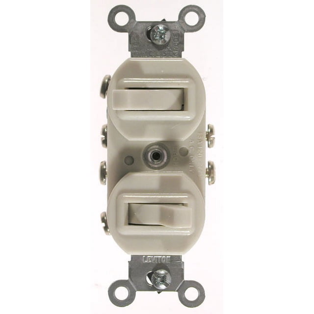 Leviton S04-05243-00W 15 Amp White Commercial Grade 3-Way AC ...