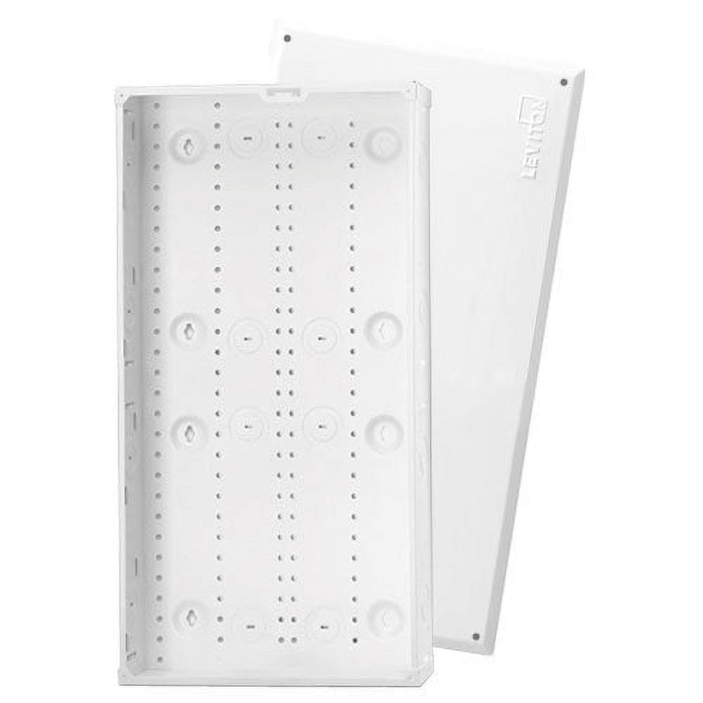Leviton Structured Media Center Enclosure with Cover, 28 In. (47605-28W ...