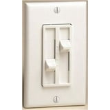 Leviton Sureslide Dual Light Dimmer, 300 Watt Per Circuit, 120 Volt ...